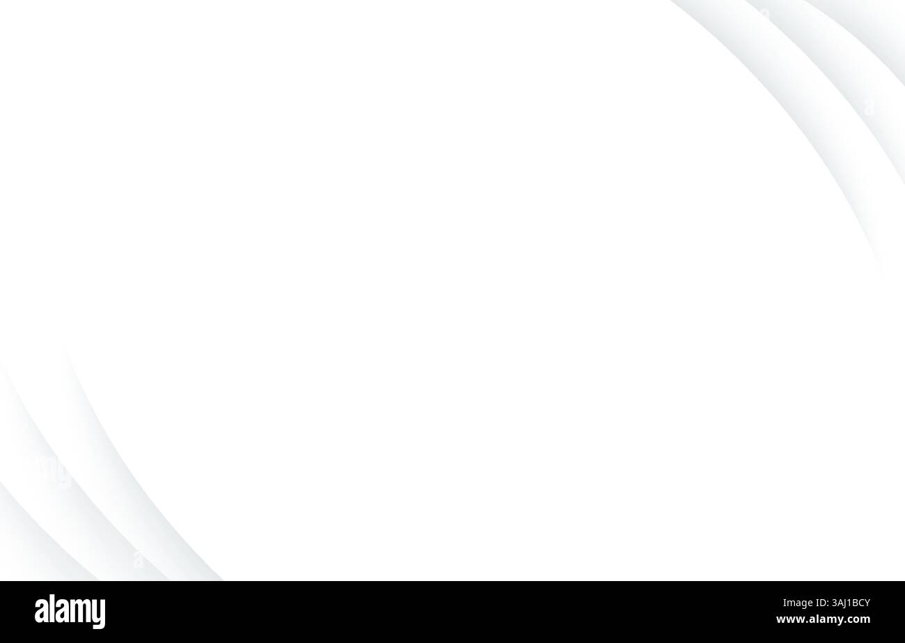 Abstract white curve and round shape background Stock Vector Image ...