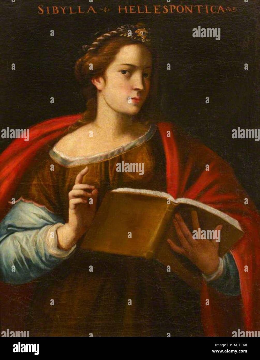 Sibylla Hellespontica (The Hellespontine Sibyl), a mythological figure ...