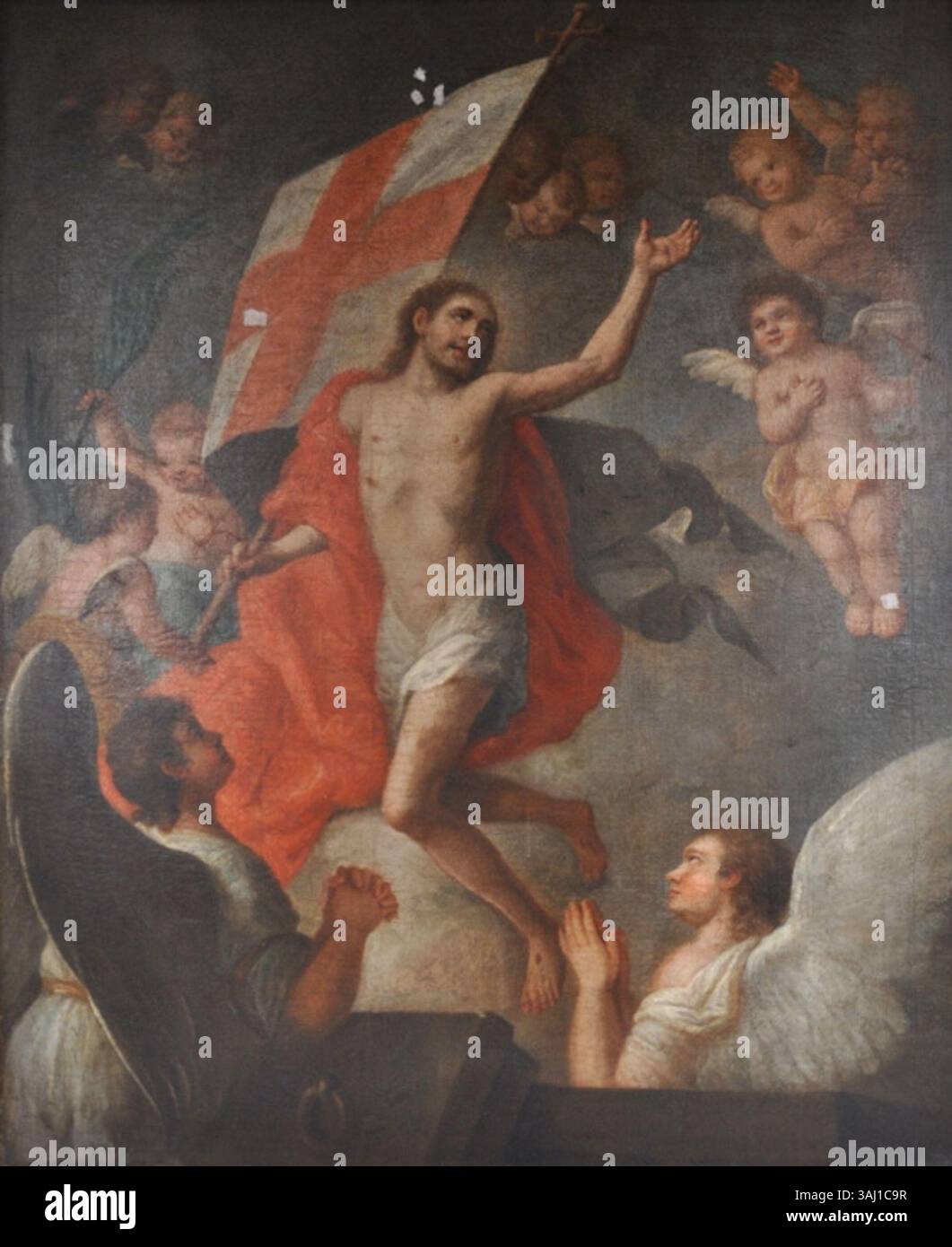 Andreas Herrlein's 'Barono bandero Vstali Kristus,' painted in the ...