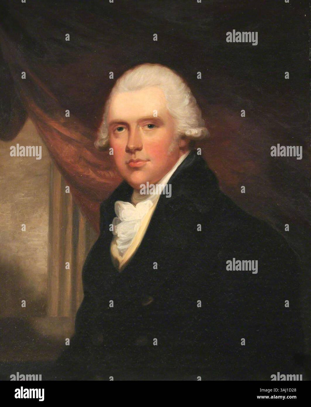 This portrait from the British (English) School, painted between 1769 ...