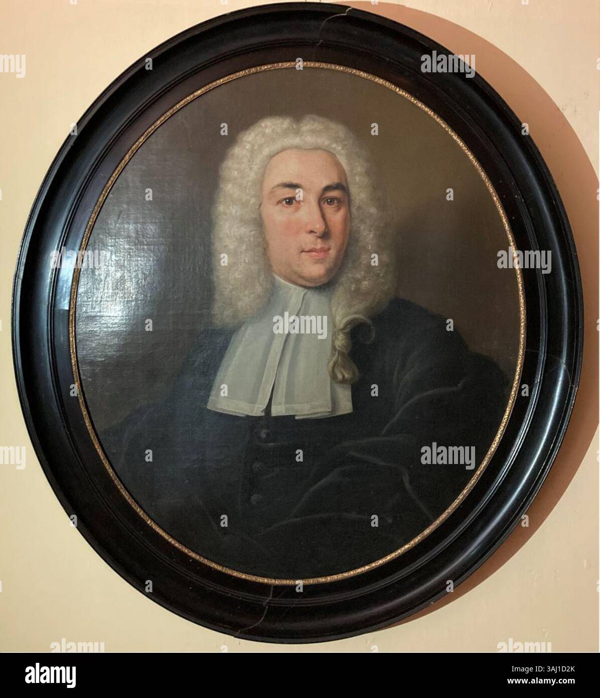 This 1774 portrait by Jan Abel Wassenbergh portrays Wilhelmus ...