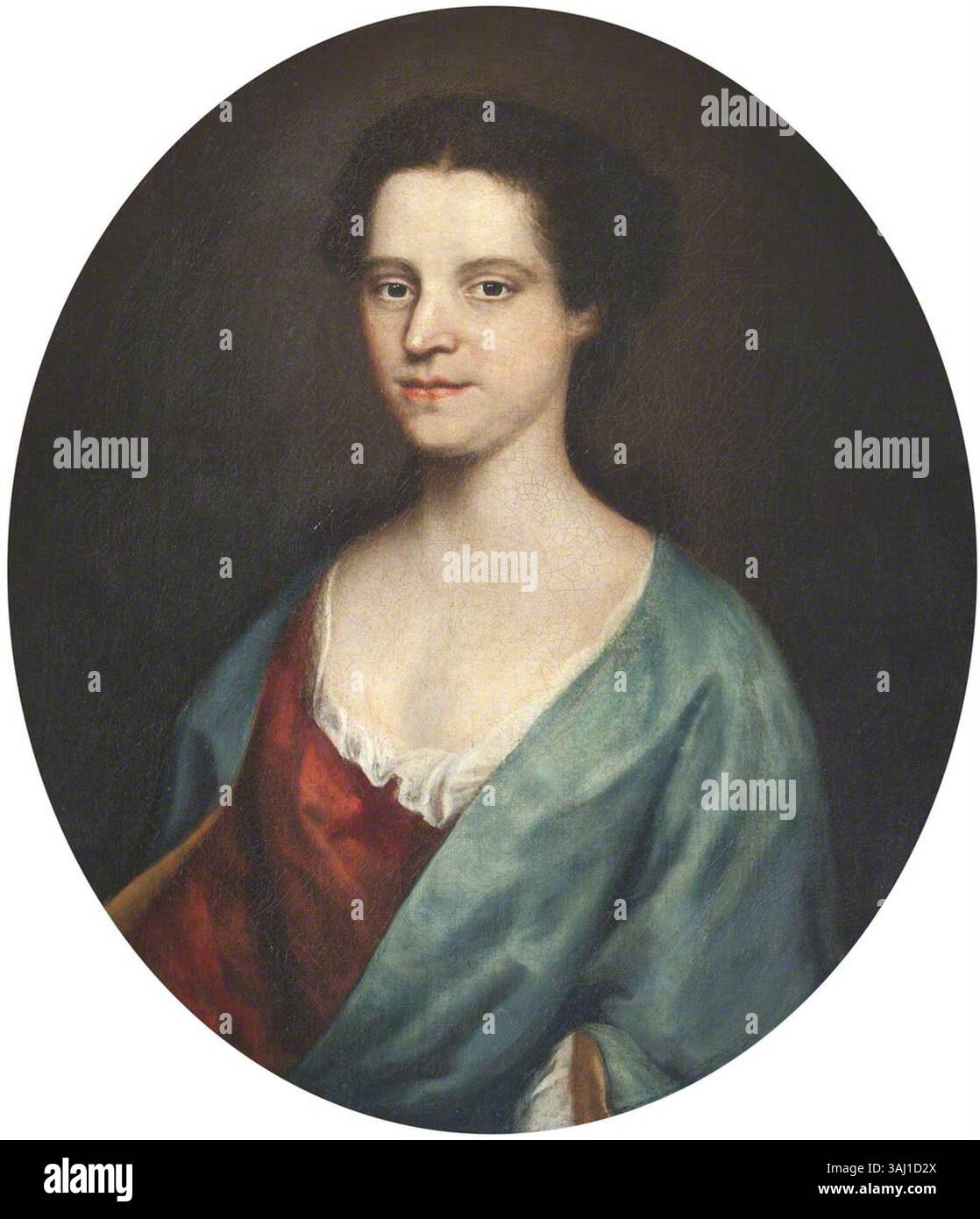 This portrait shows Mary Greene, also known as Mrs. Francis Cremer, who ...