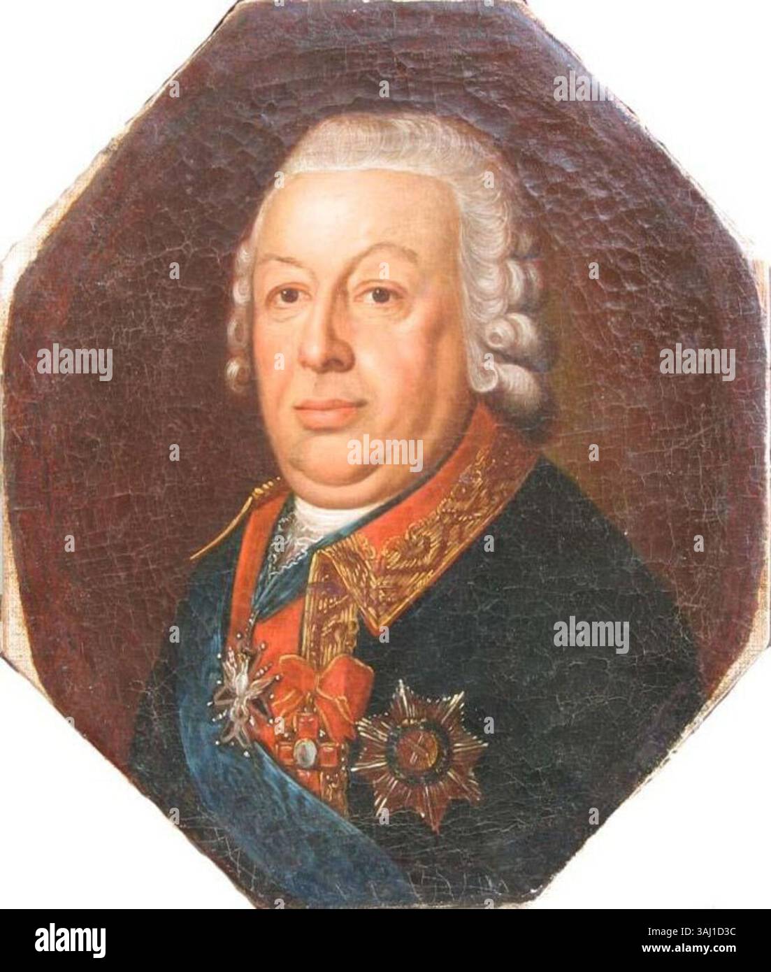 Mikhail Nikitich Volkonsky, an important figure in 18th-century Russia ...