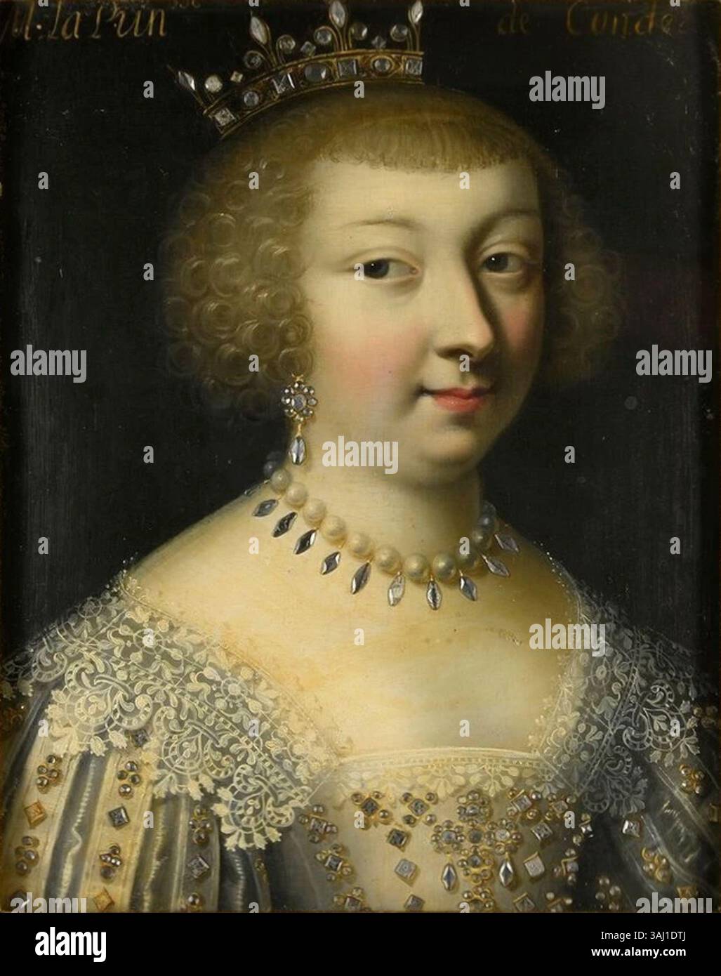 This 17th-century portrait by Jean Ducayer depicts Charlotte Marguerite Gabrielle de Montmorency ...