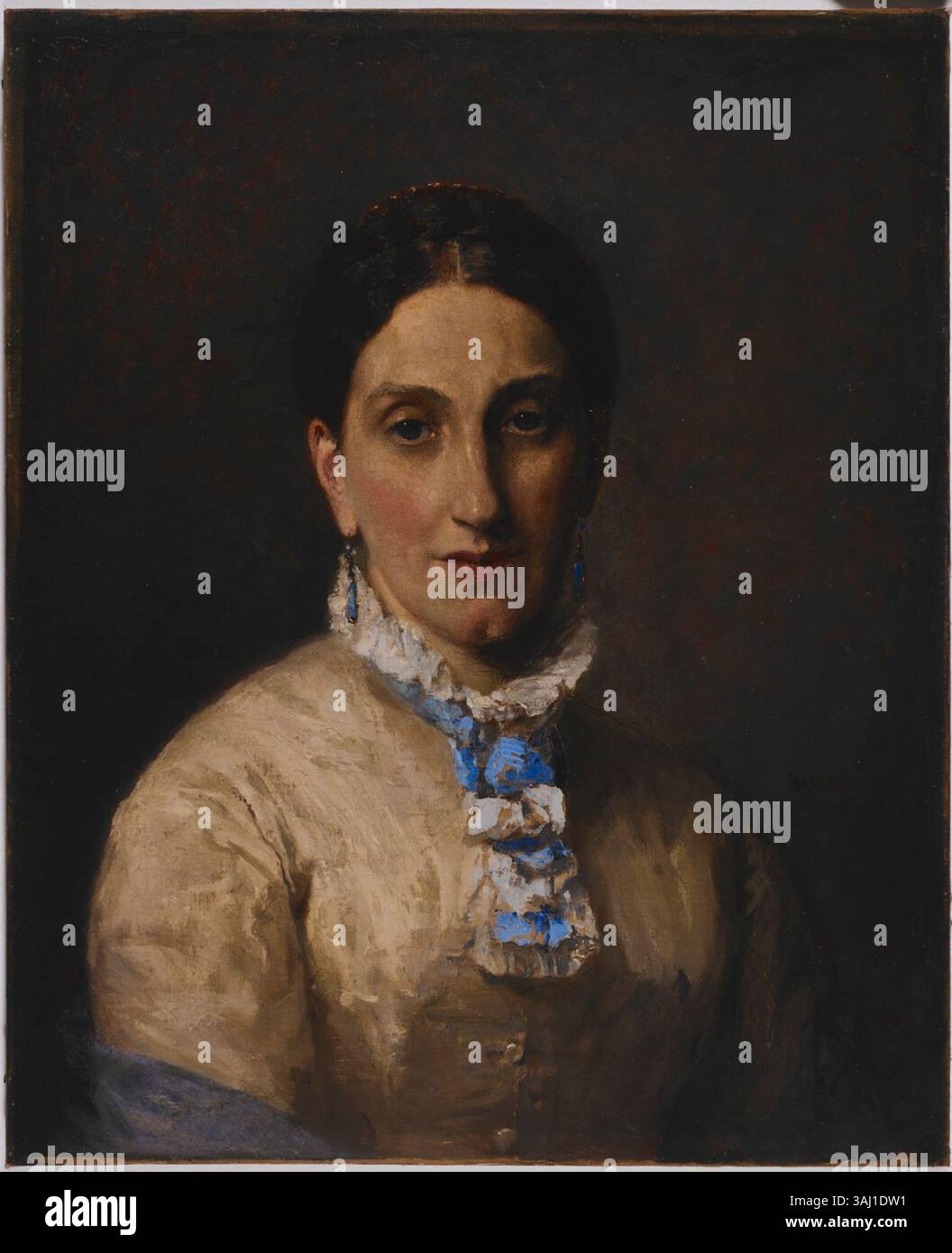 Jean-Ernest Aubert’s 1876 portrait of Mary Ann Ogden Avery captures the ...
