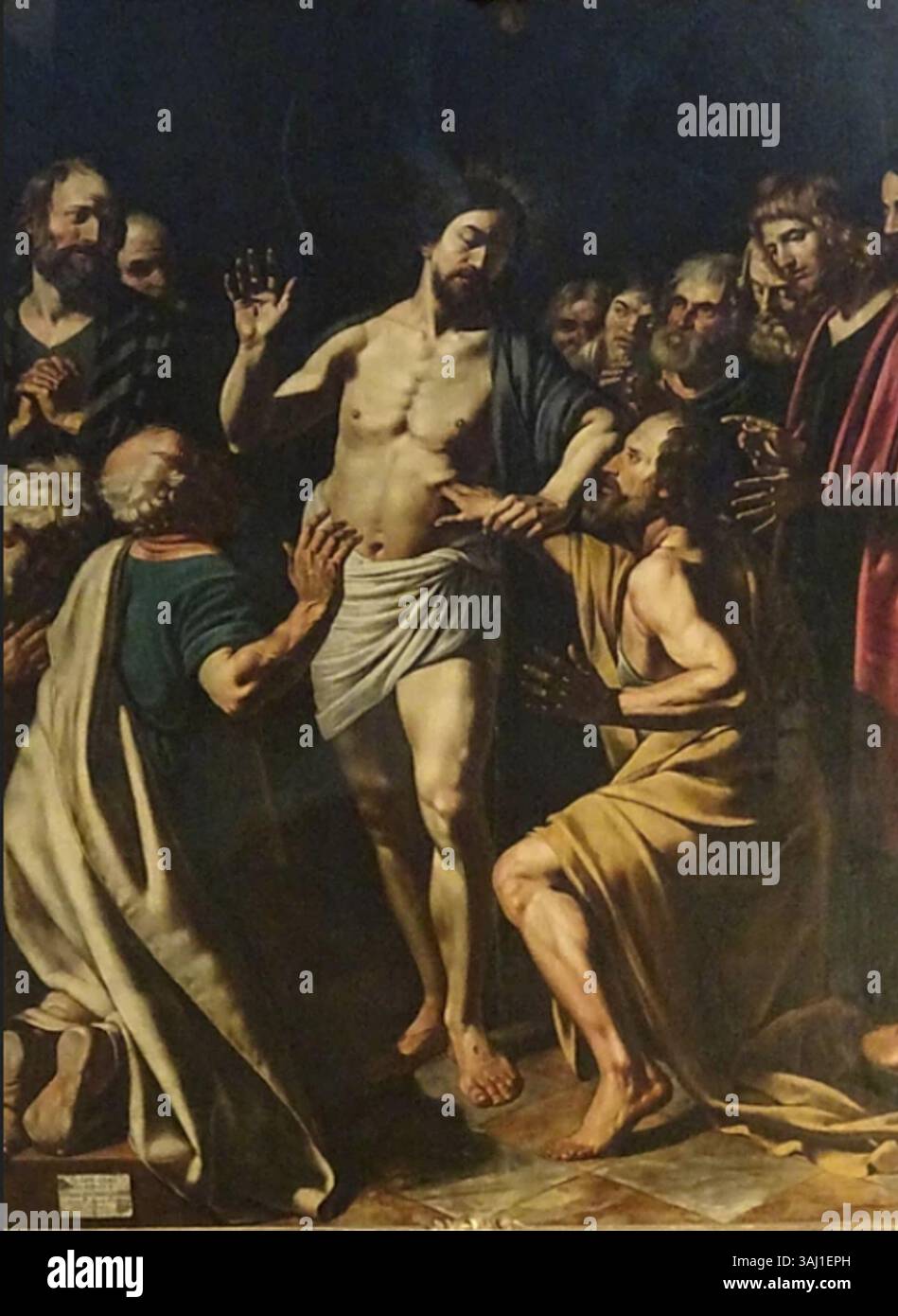 Louis Finson’s 'The Incredulity of Saint Thomas,' painted between 1605 ...