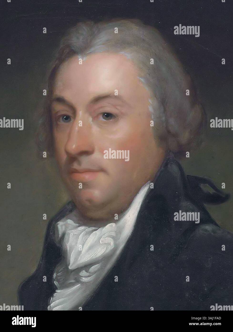 Attributed to Gilbert Stuart, this portrait of Robert R. Livingston ...