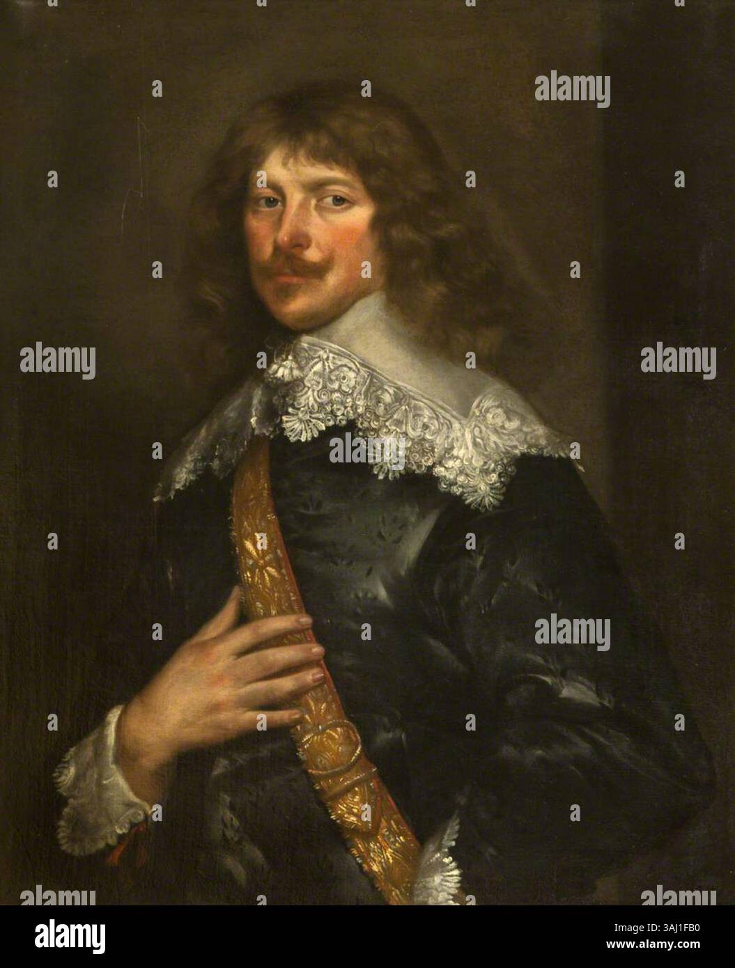 This portrait of Sir Edward Astley, painted between 1620 and 1653 in ...