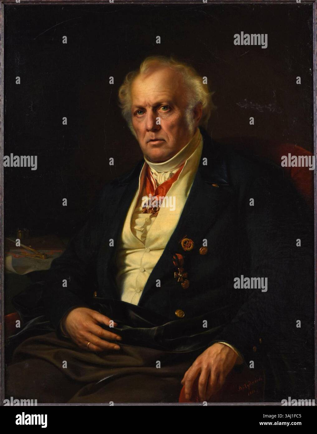 This 1851 oil painting by Vasily Khudyakov and Avraam Melnikov depicts ...