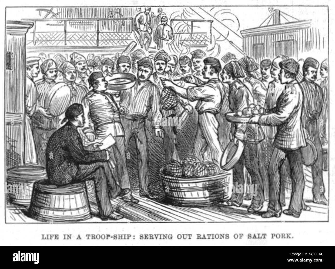The illustration from The Illustrated London News, 13 April 1878 ...