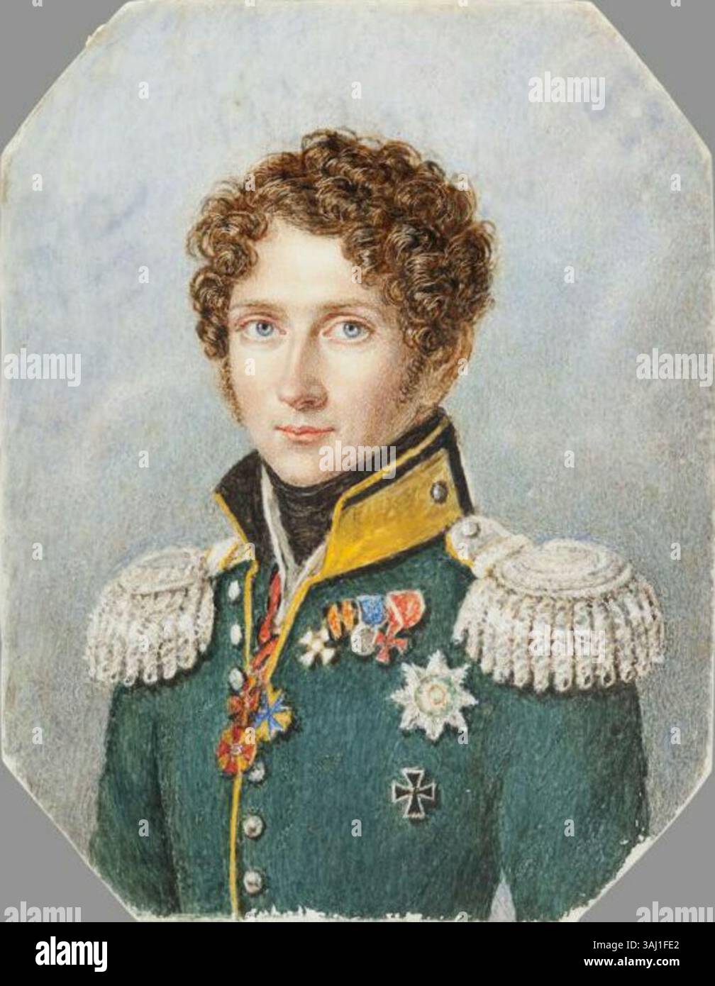 Portrait of Vladimir Karlovich Knorring, a notable figure from the ...