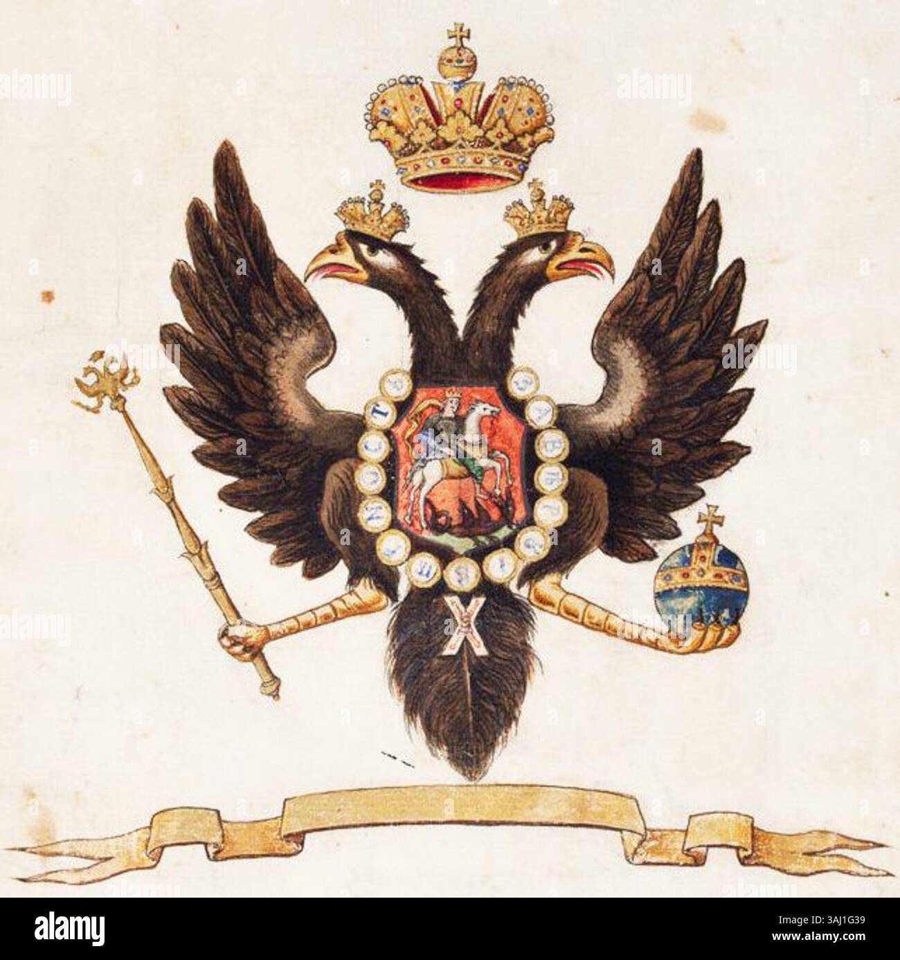This image, cropped from a piece from 1730, likely depicts a historical ...