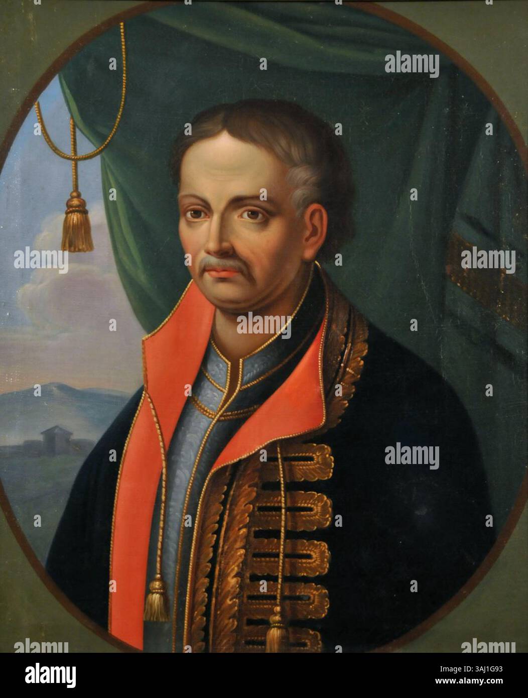 This portrait, painted by Stepan Zemlyukov in the 1840s, depicts Ivan ...