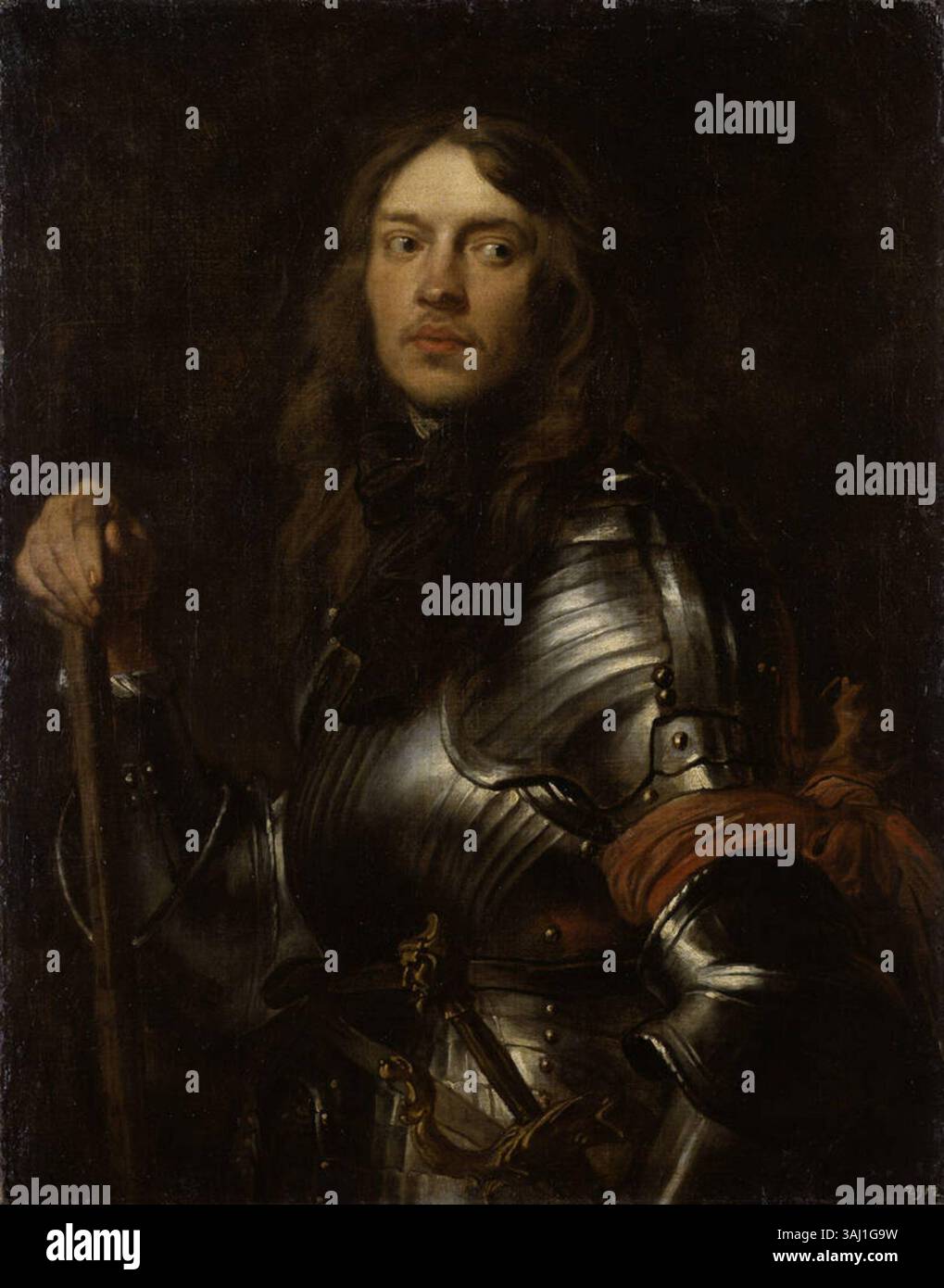 Painted by Anthony van Dyck circa 1625-1627, this portrait depicts a ...
