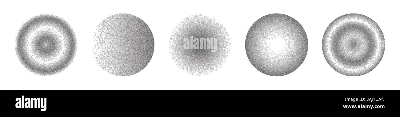 Stipple shading sphere - dot work, dense and detailed gradients ...