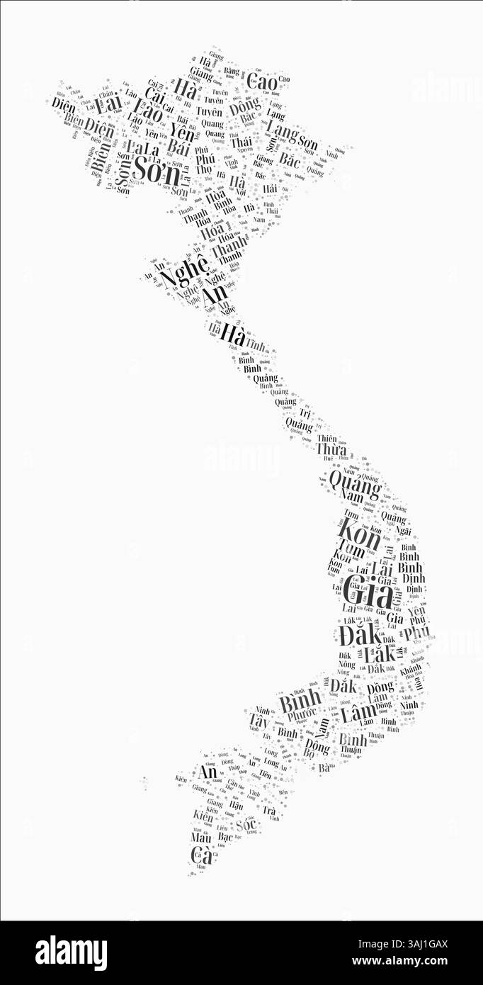 Vietnamese calligraphy Stock Vector Images - Alamy