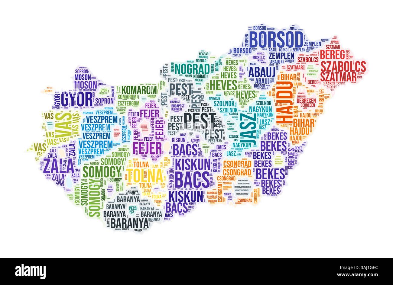 Budapest word Stock Vector Images - Alamy