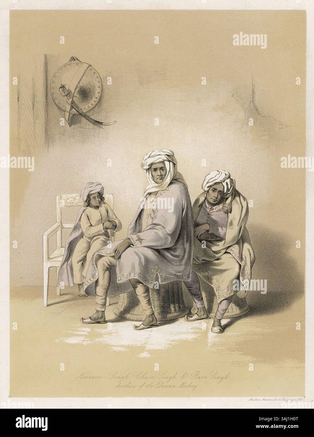Plate 4 from the lithograph series 'Mooltan, during and after the siege ...