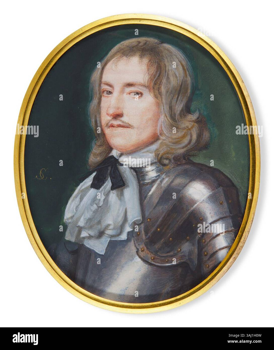 This portrait, attributed to the Circle of Samuel Cooper, depicts Sir ...