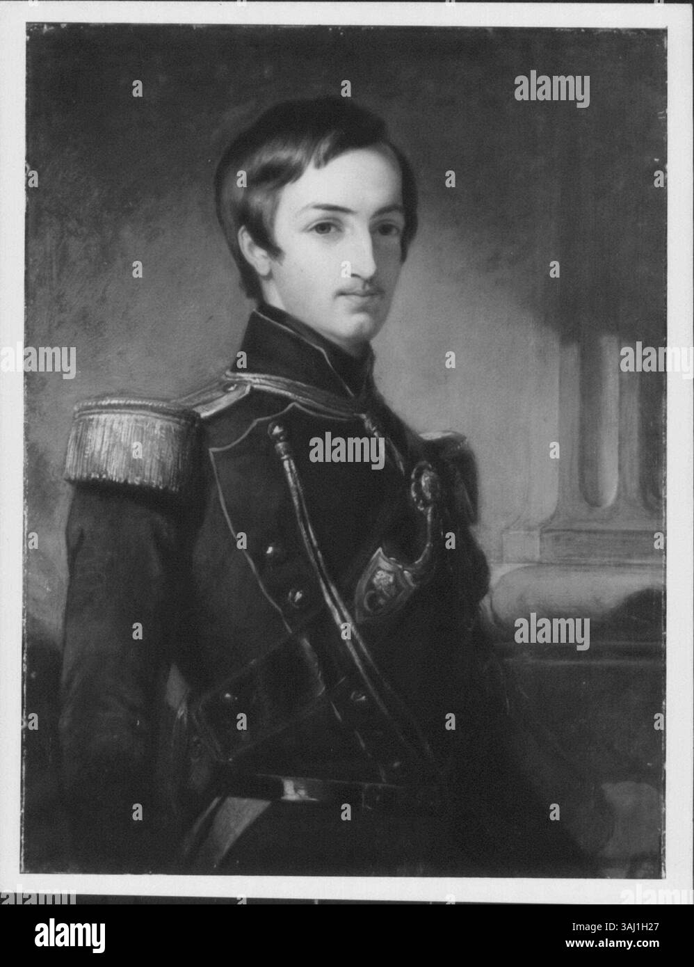 This portrait, after Franz Xaver Winterhalter, depicts Antoine, Duc de Montpensier, painted ...