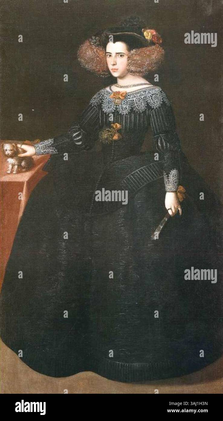 This painting, previously attributed to Alonso Cano, depicts Luisa ...