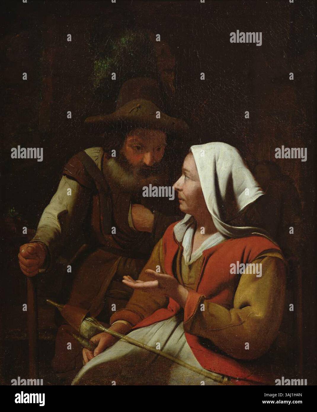 Michael Sweerts' 'The Fortune Teller' portrays a scene where a fortune ...