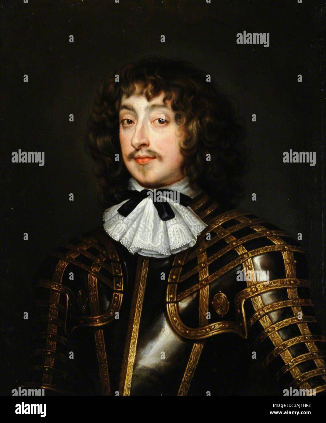 This 17th-century portrait reputedly represents Philippe, Duc d'Orleans (1640-1701), and ...