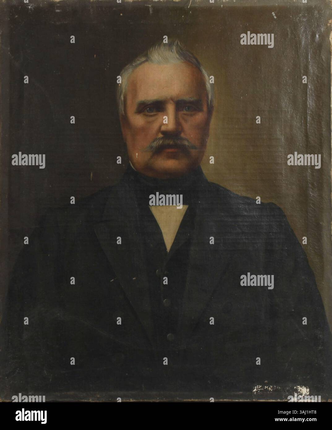 A portrait of Karl von Marschall, a German officer from the 19th ...