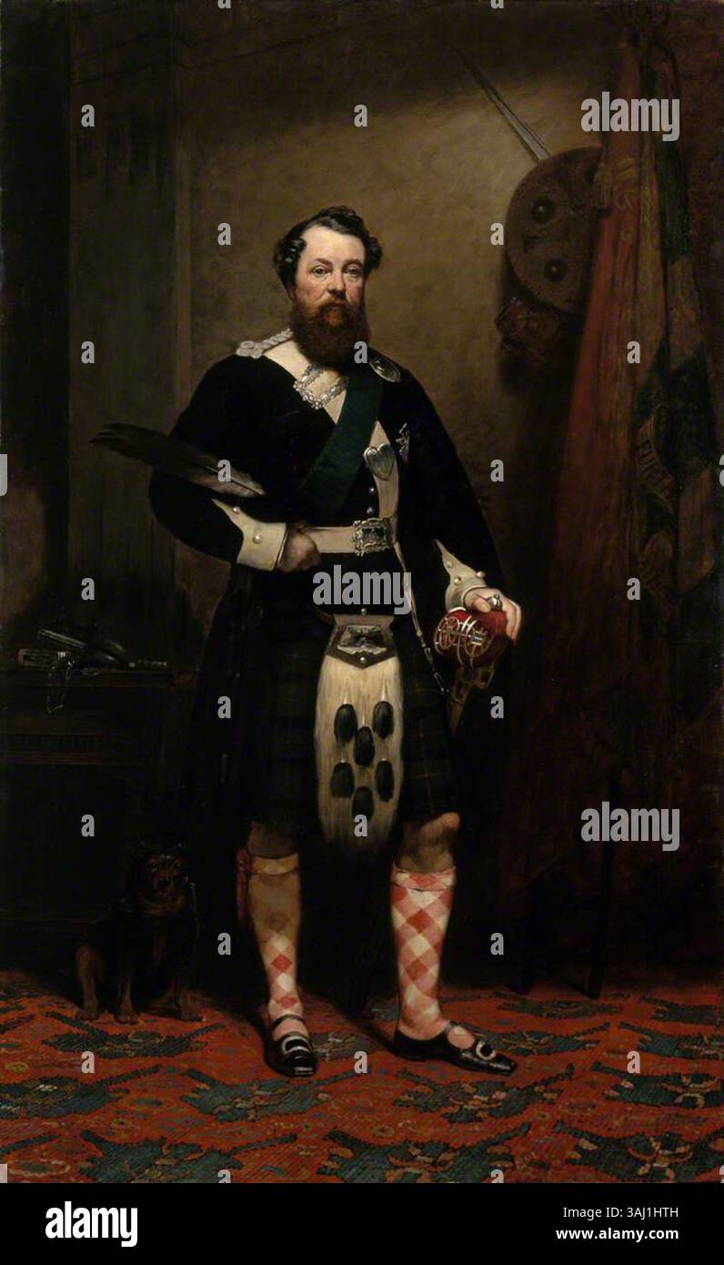 Portrait of George Murray, 6th Duke of Atholl, by John MacLaren Barclay ...