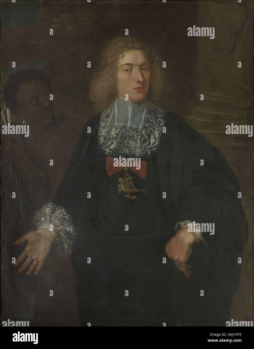 This 1674 portrait by Lodewijk de Deyster depicts Gaspar De Vos, the ...