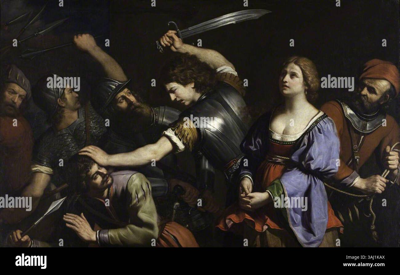 This mythological painting attributed to Lorenzo Gennari depicts the ...