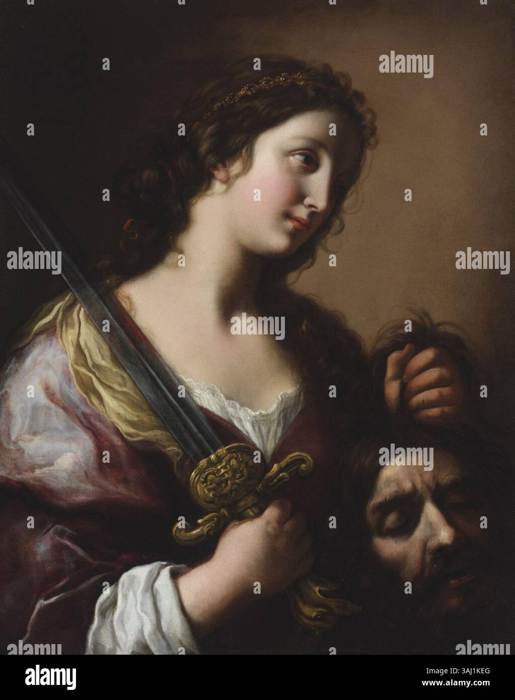 'Judith with the Head of Holofernes' by Onorio Marinari, painted in the ...