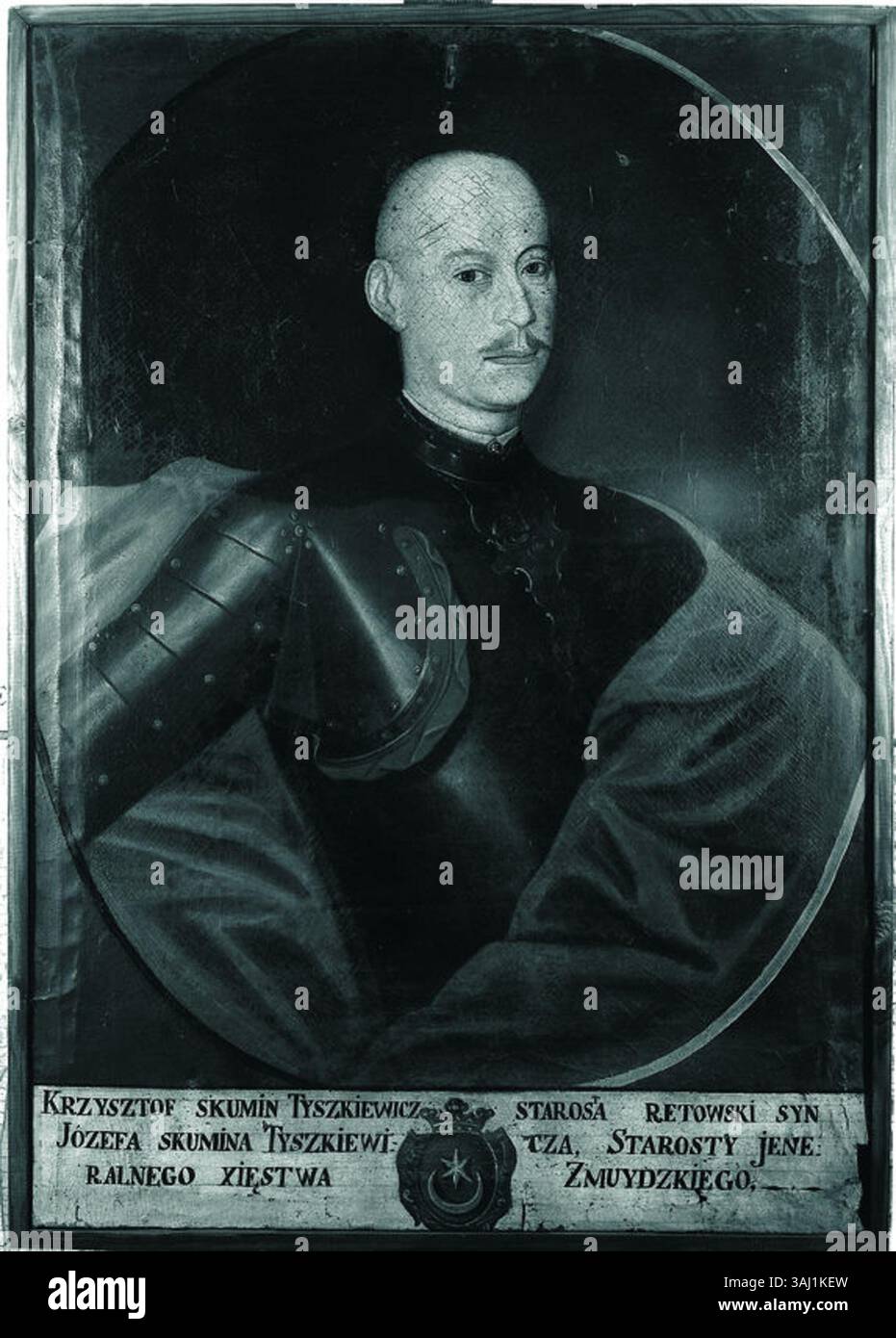 A portrait of Krzysztof Skumin Tyszkiewicz, Starosta of Rietavas ...