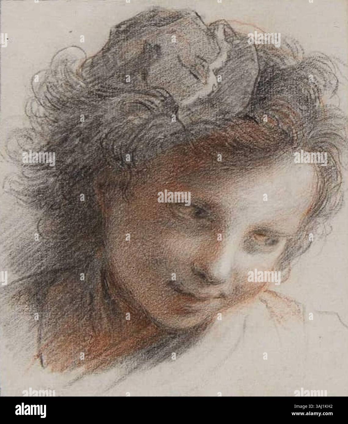 This portrait of Anne-Sophie Nattier, painted by her father Jean-Marc ...