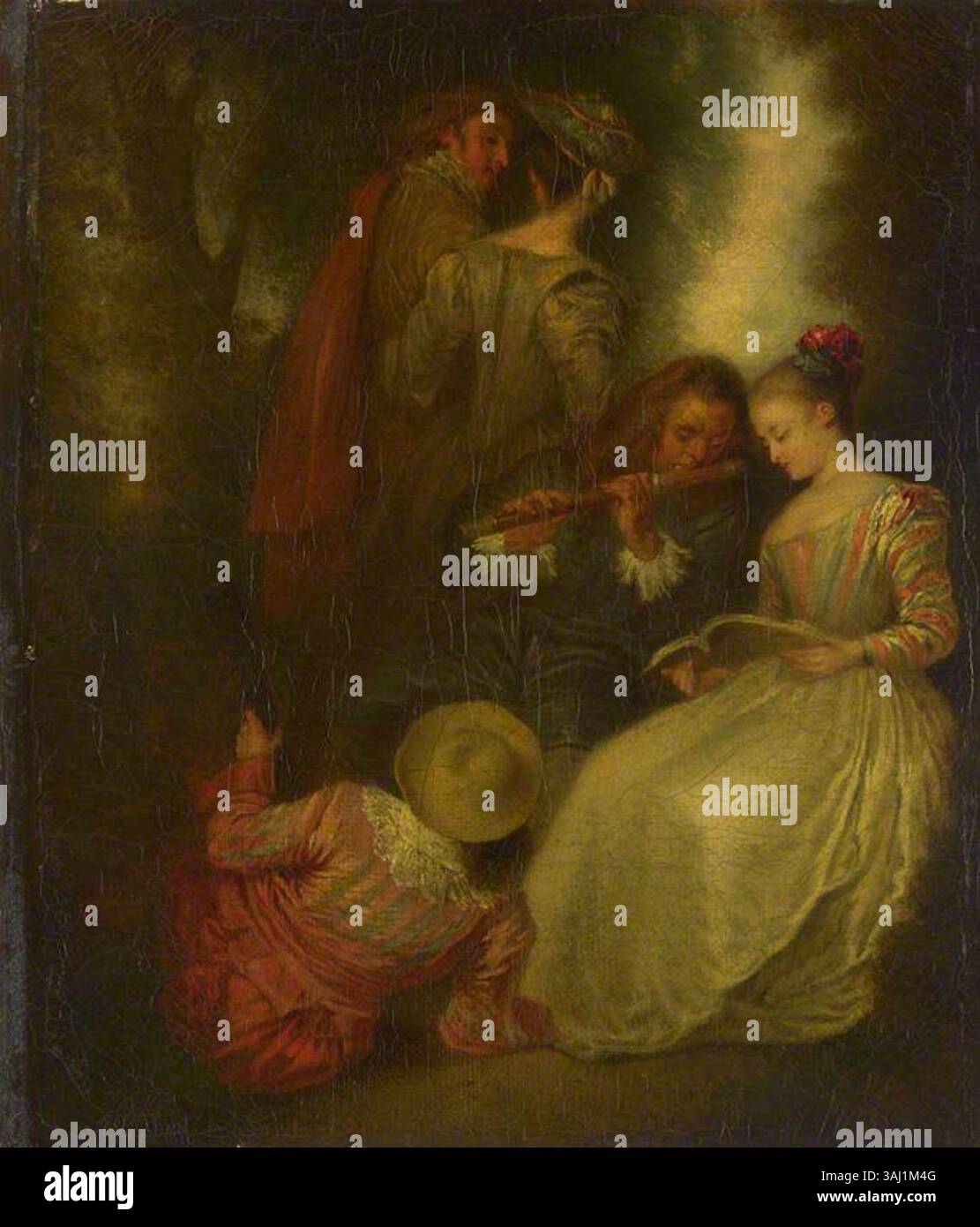 'Perfect Harmony' is an oil on canvas painting created after Jean ...