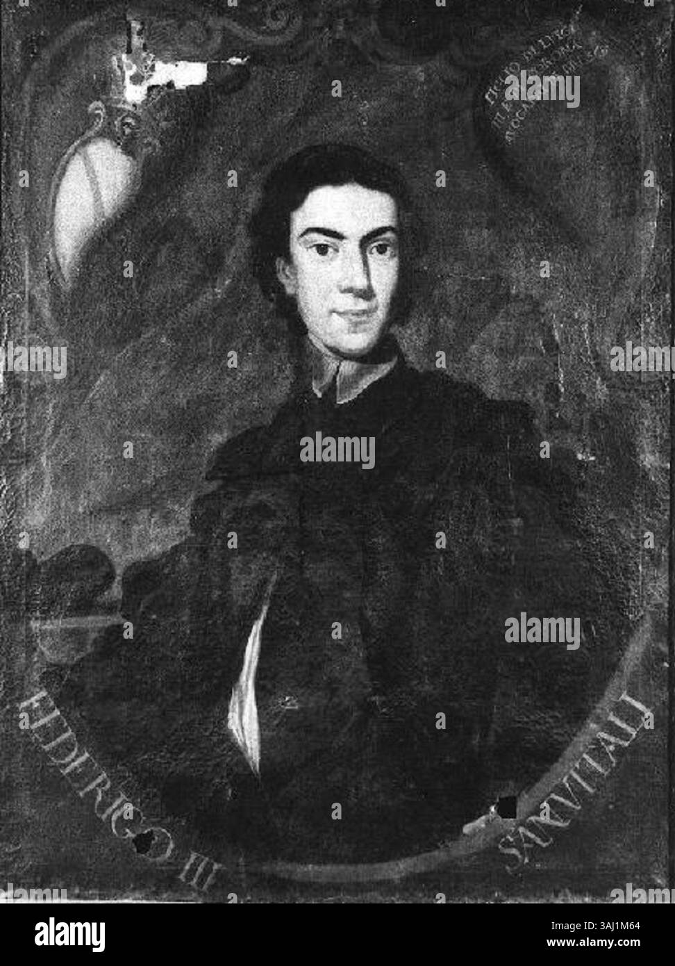 This 19th-century portrait of Federico III Sanvitale emphasizes his ...