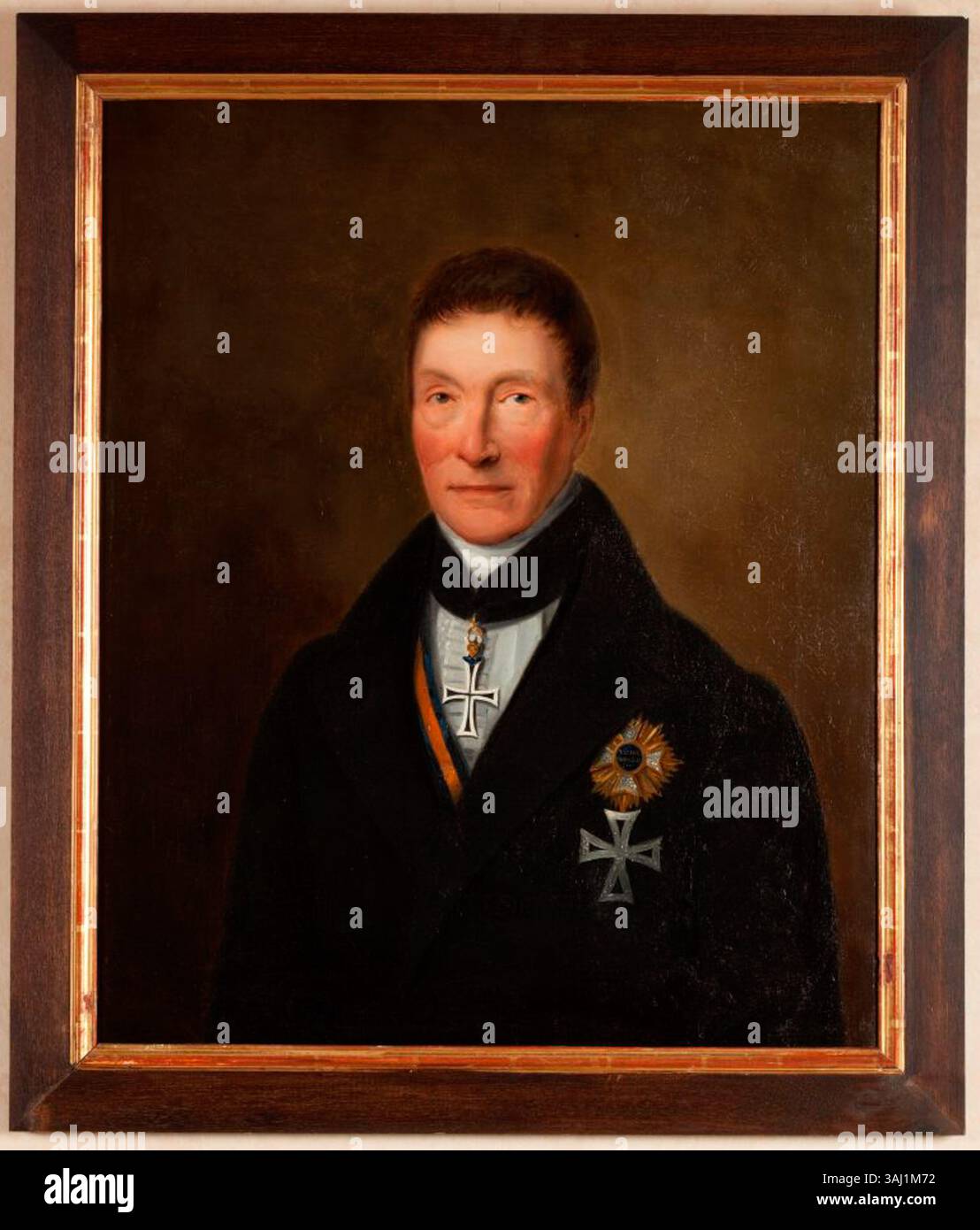 This portrait, painted between 1800 and 1899, depicts Frederik Willem ...