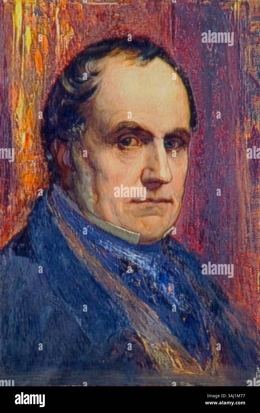 This 1850 oil painting by Gustave Moreau depicts Louis Moreau, the ...