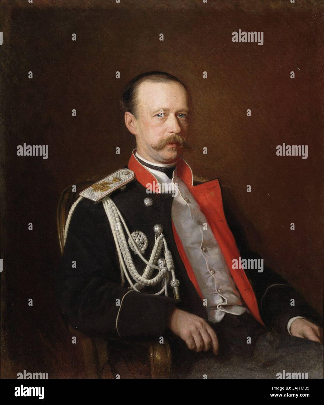Portrait of Alexander Konstantinovich Imeretinsliy, painted by I ...