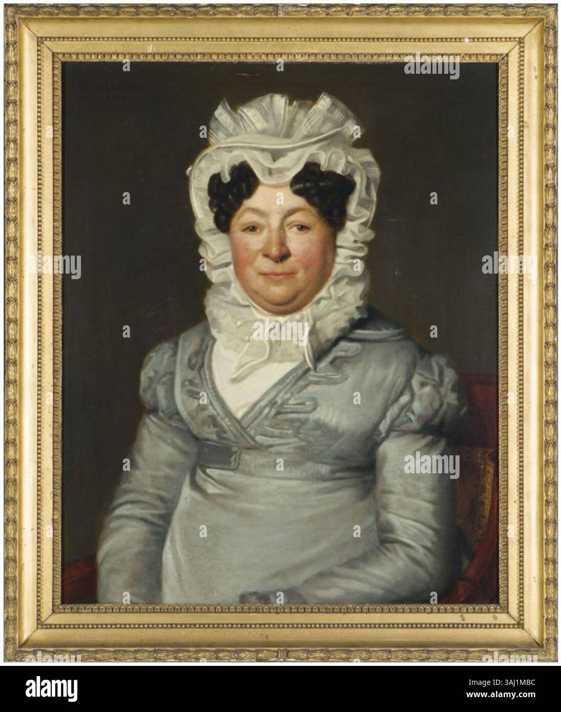 This 1825 oil portrait by Willem Bartel van der Kooi portrays Catharina ...