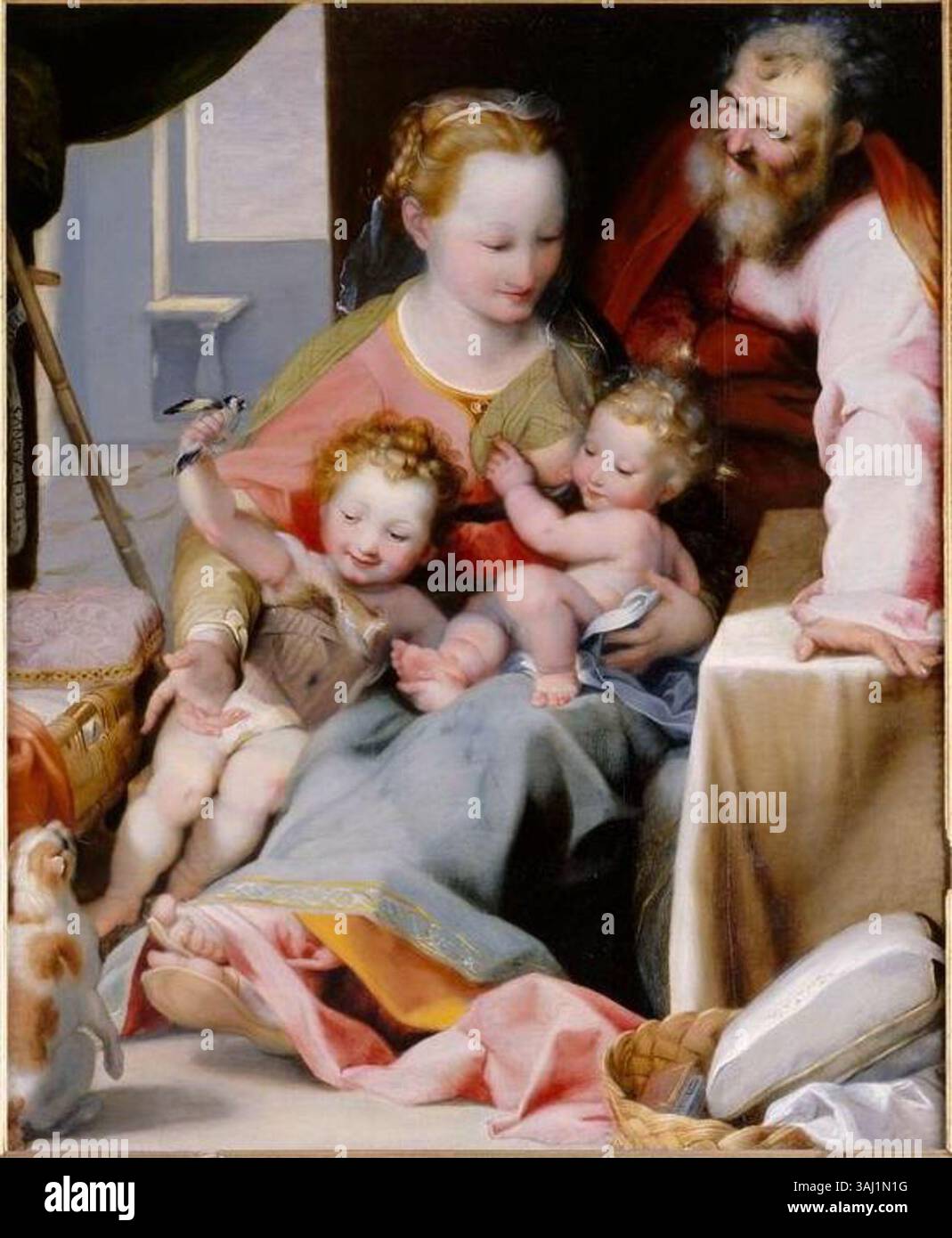 Federico Barocci’s 'Sainte Famille au chat,' painted between 1574 and ...