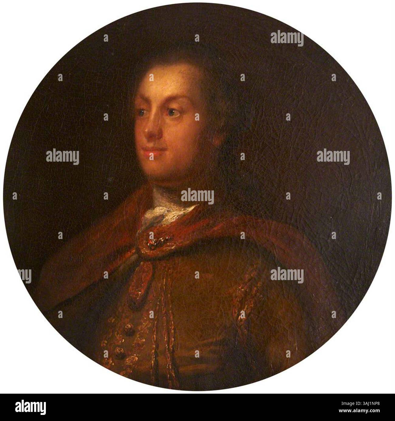 This portrait, painted between 1770 and 1799, represents George Hunt, a ...