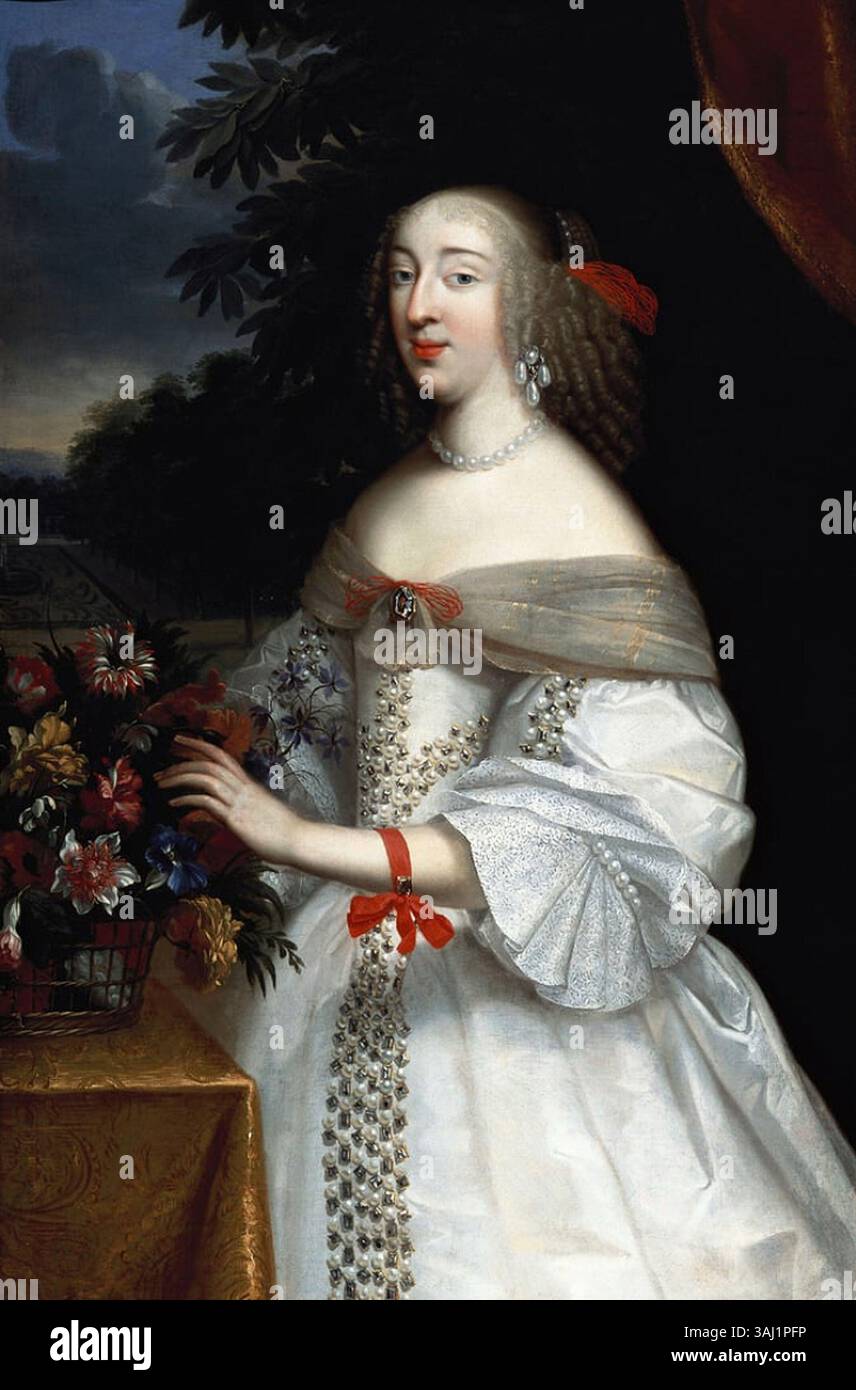 This 17th-century oil on canvas portrait by Charles Beaubrun depicts ...