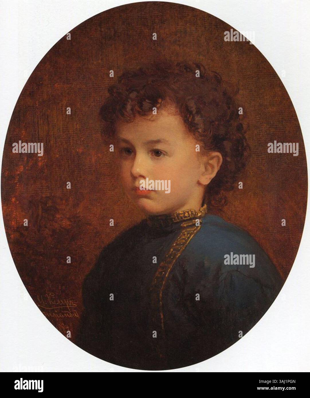 This 1884 portrait of Rostislav Petrovich Semenov-Tyan-Shansky, painted ...
