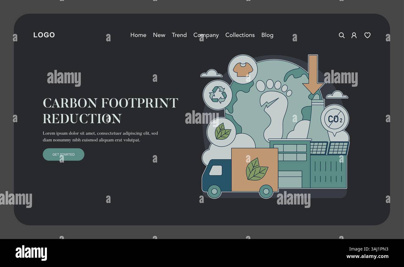 Sustainability in business focuses on reducing carbon footprints ...