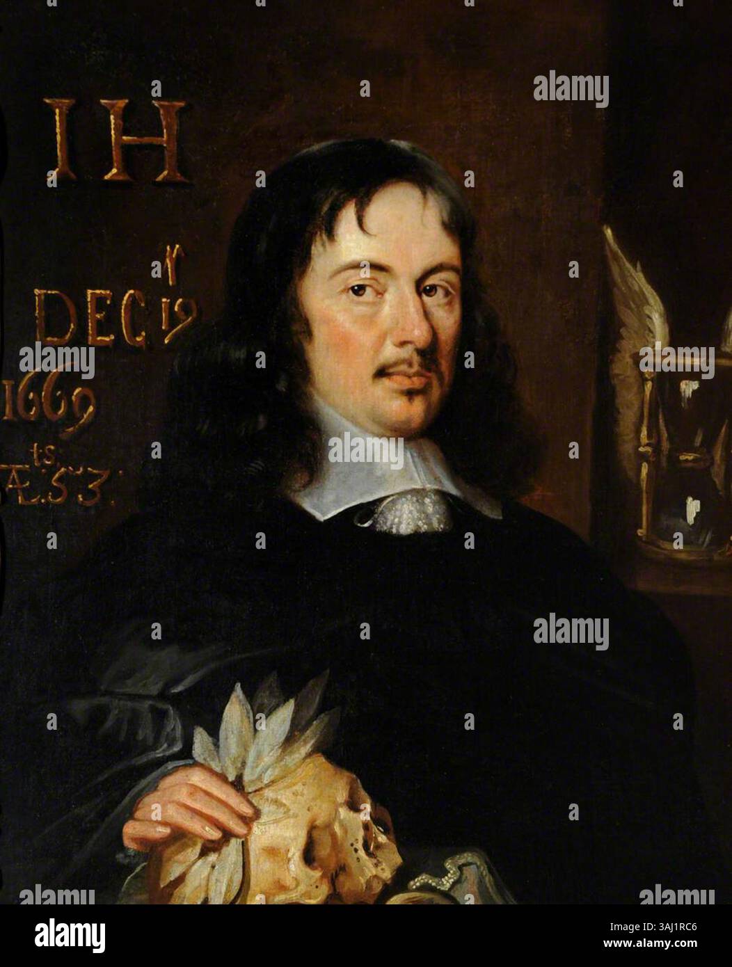 This portrait of Sir John Harpur, 2nd Baronet (1616-1669), painted ...