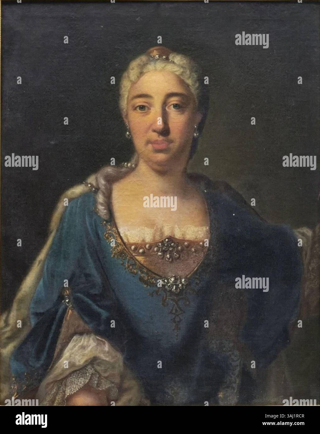 A presumed 18th-century portrait of Countess Palatine Maria Anna of ...