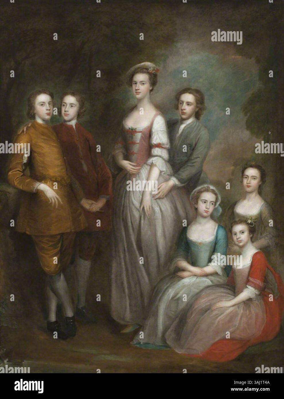 'The Seven Eldest Children of Captain Francis Delaval and Rhoda Apreece ...