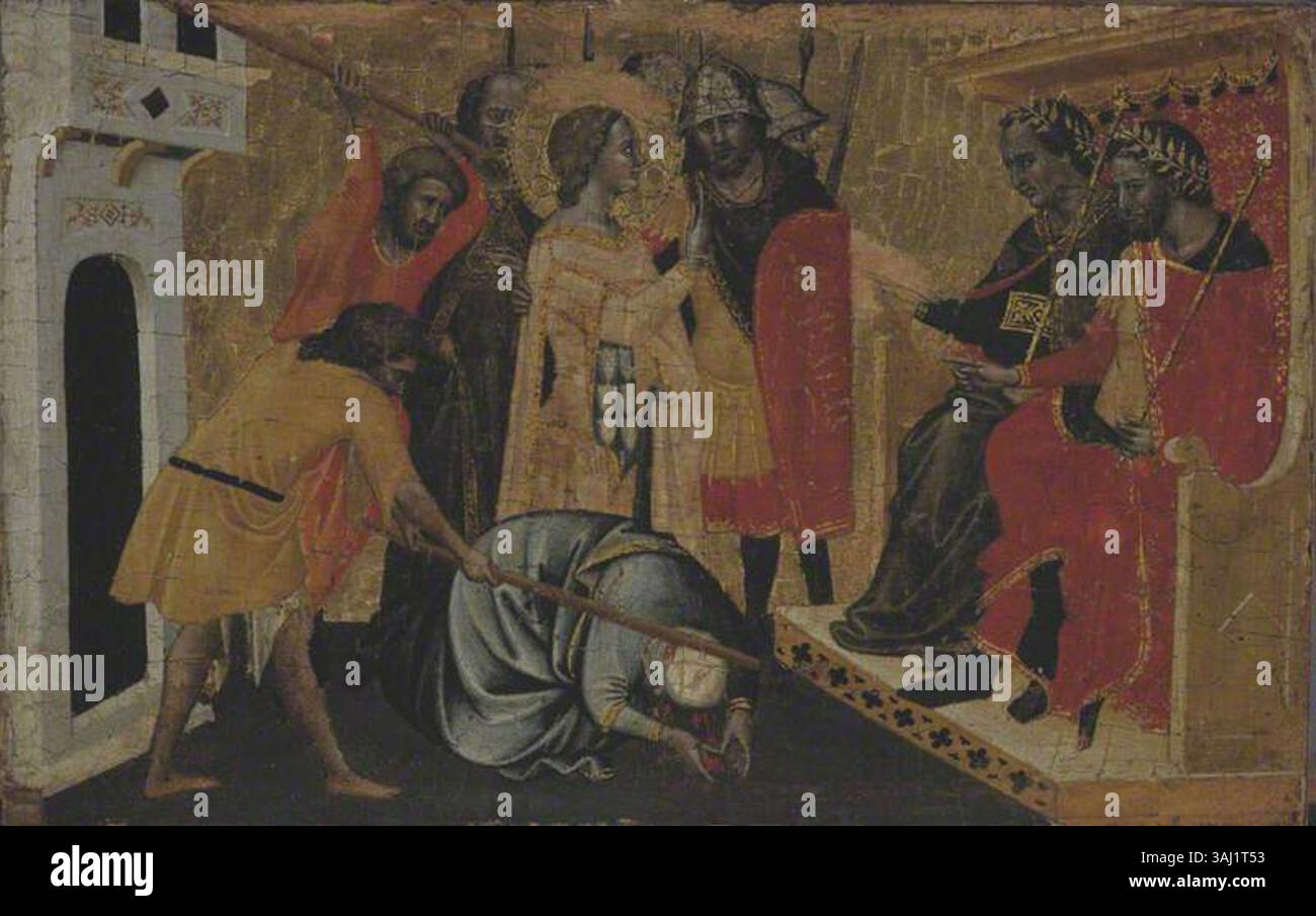 This religious artwork from circa 1350 by the Master of the San ...