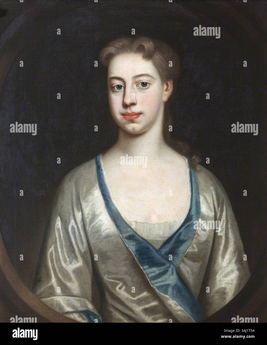 A portrait of Elizabeth Wynn, Lady Massingberd, painted circa 1700 ...